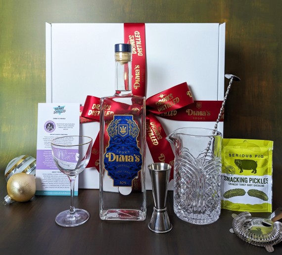 Dima’s Vodka launches Martini gift in support of Ukraine - Drinks ...