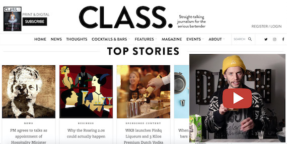 Class Bar Magazine launches new website - Drinks International - The ...